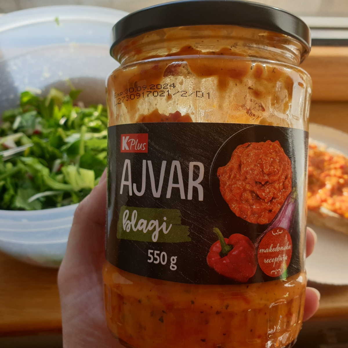 Ajvar blagi (makedonska receptura) from K Plus - Vegan Product Reviews ...