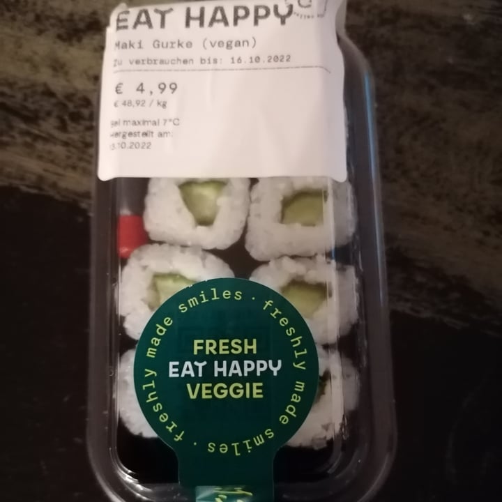 Eat Happy Sushi Maki Gurke Review | abillion