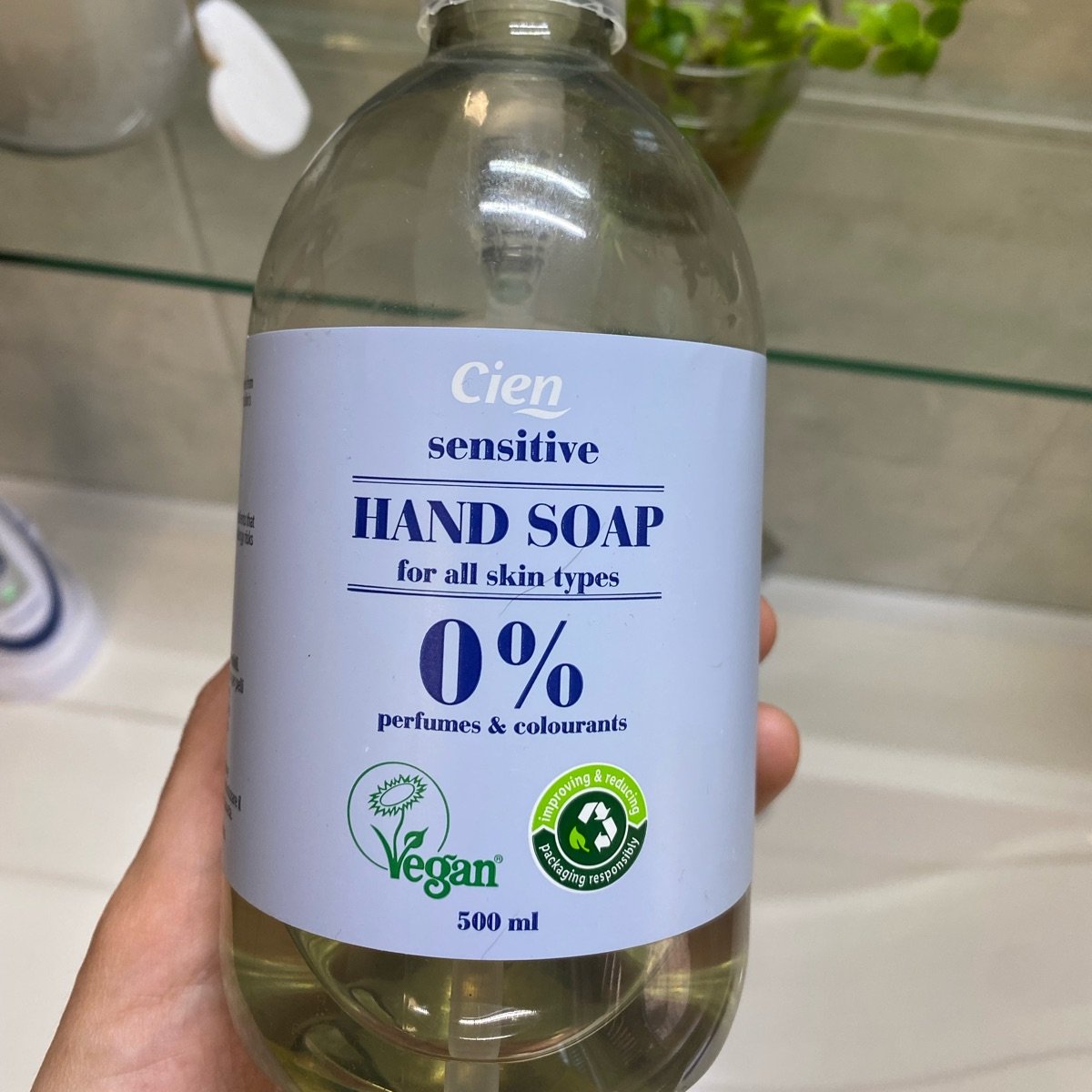 Sensitive Hand Soap for all skin type from Cien - Vegan Product Reviews ...