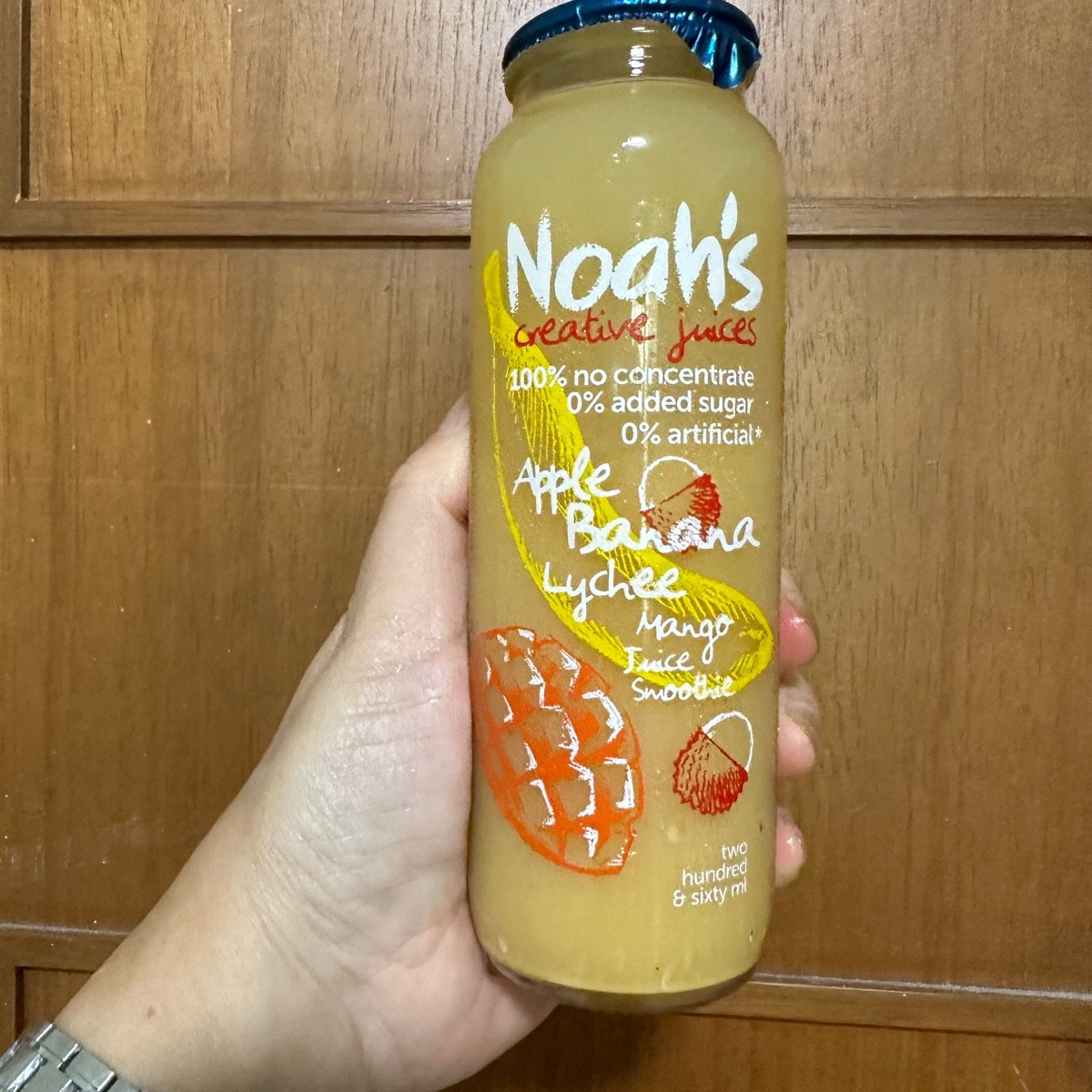 Noah’s Creative Juices Apple Banana Lychee Mango Juice Smoothie Reviews ...