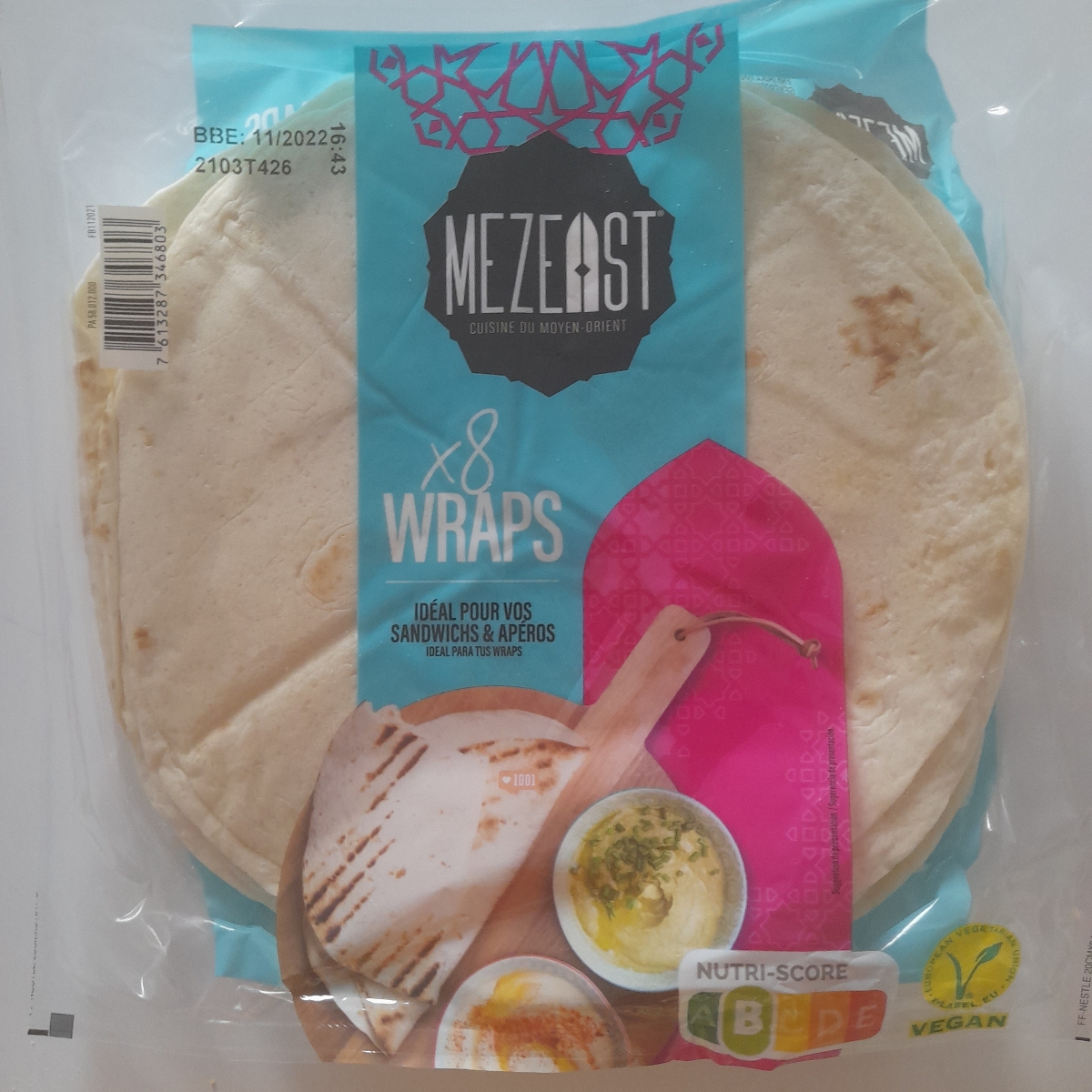 8 wraps from Mezeast - Vegan Product Reviews & Ratings | abillion