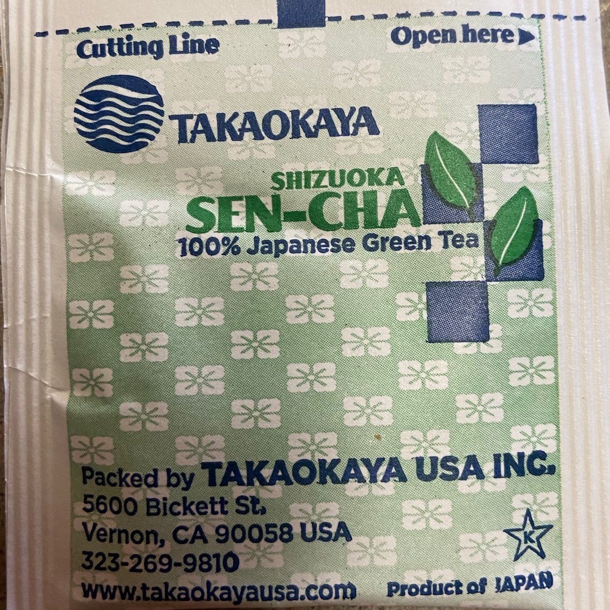 Green Tea from Takayokaya - Vegan Product Reviews & Ratings | abillion