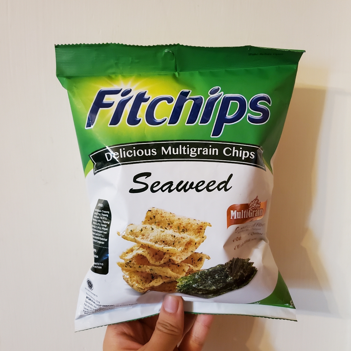 FitChips Seaweed Flavor from FitChips - Vegan Product Reviews & Ratings ...