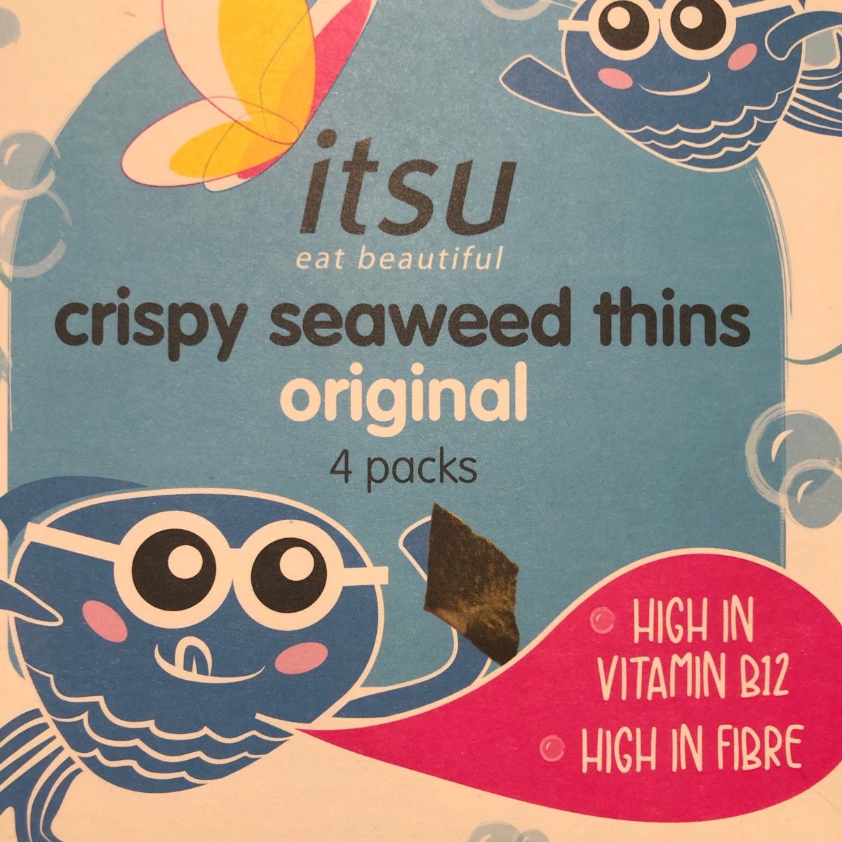 Crispy Seaweed Thins (kids version) from itsu - Vegan Product Reviews ...