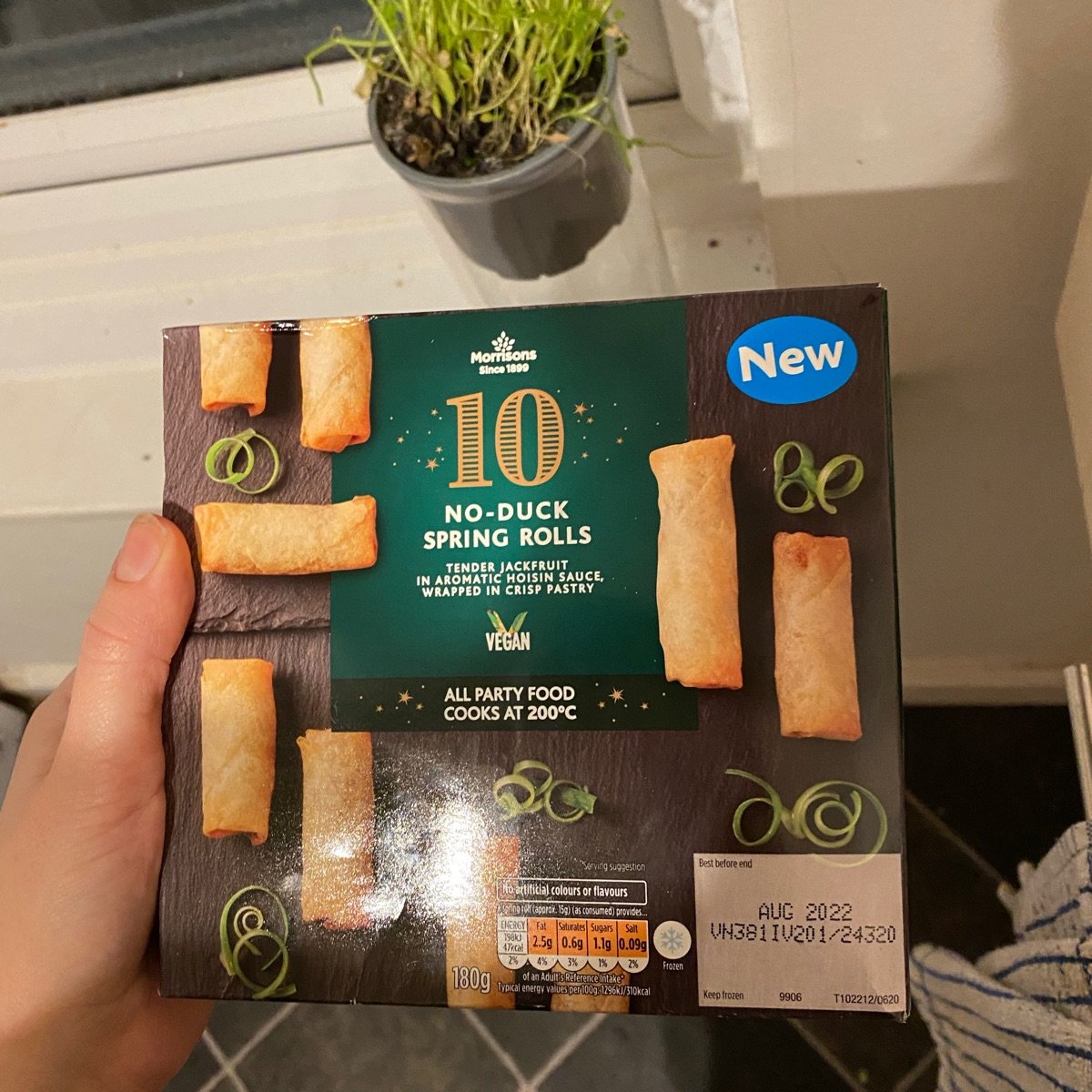 10 No duck spring rolls from Morrisons - Vegan Product Reviews ...