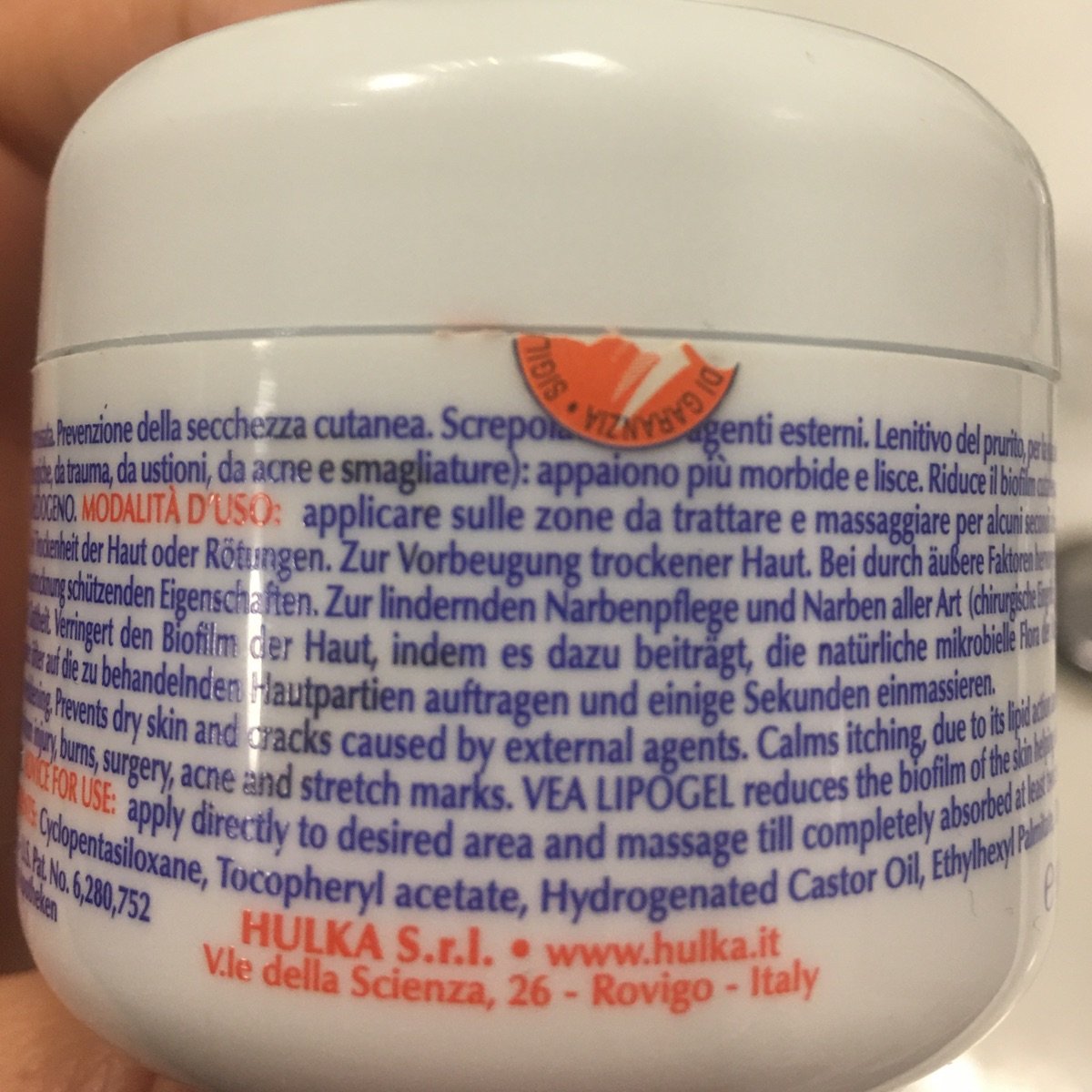 Vea crema pf from Hulka - Vegan Product Reviews & Ratings | abillion