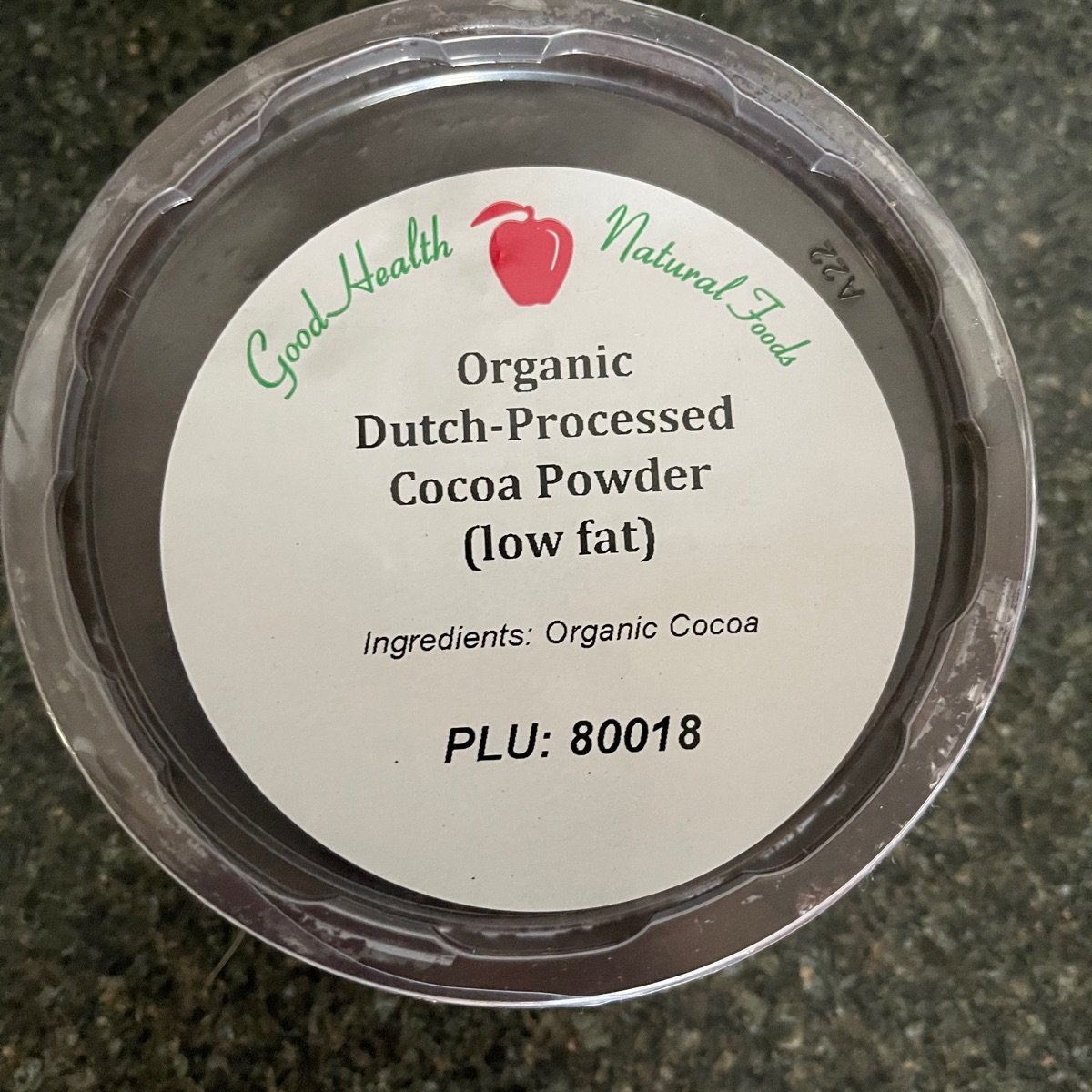 Organic Dutch-Processed Cocoa Powder from Good Health - Vegan Product ...