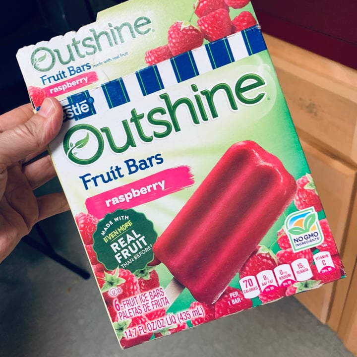 Nestlé Outshine Fruit Bars - Raspberry Review | abillion