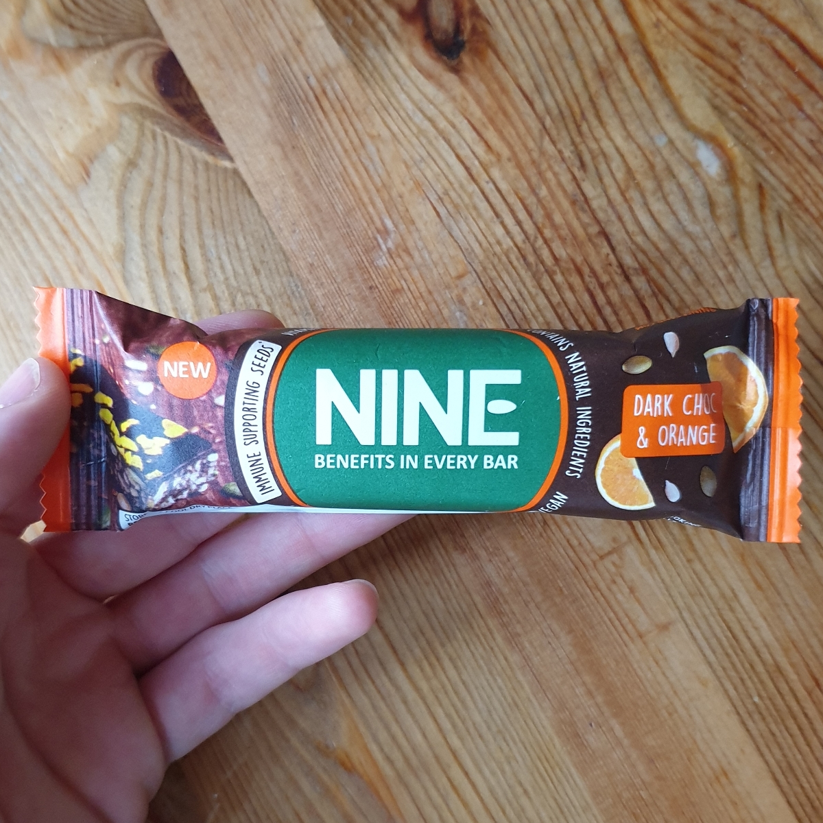Dark Choc and Orange Seed Bar from Nine - Vegan Product Reviews ...