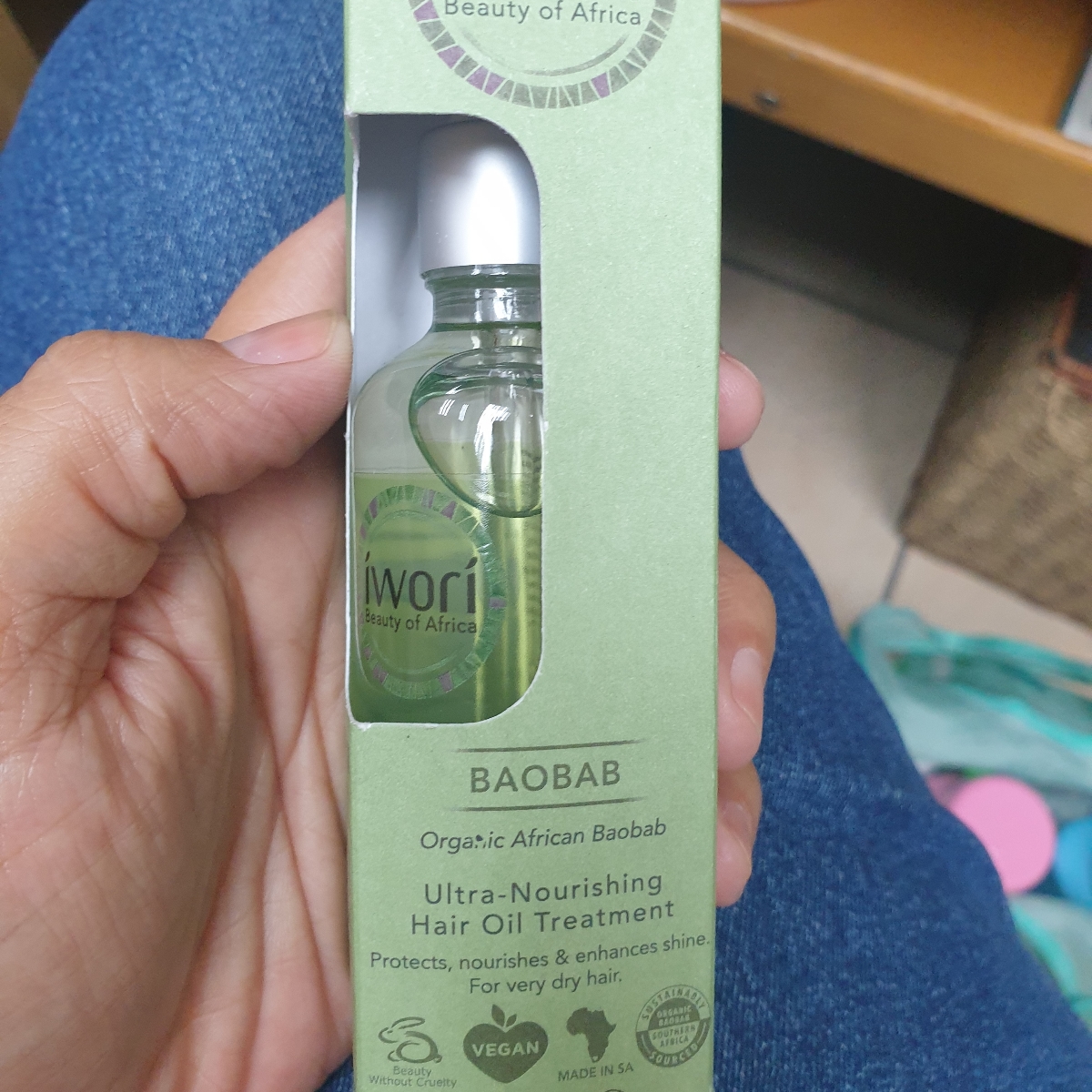 Iwori Beauty of Africa Baobab Ultra Nourishing Hair Oil Treatment ...