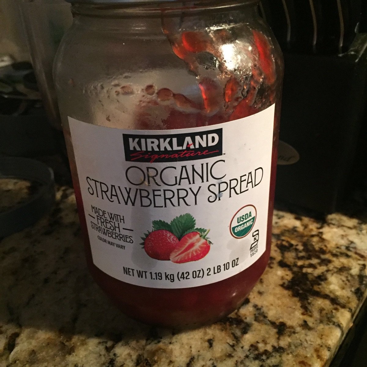 Jam from Organic strawberry spread - Vegan Product Reviews & Ratings ...