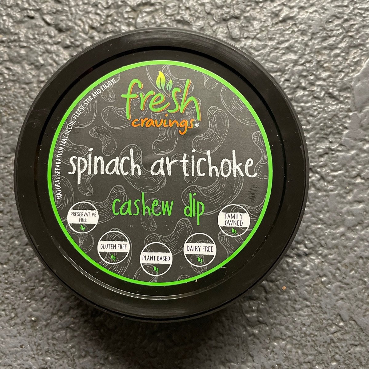 Spinach Artichoke Cashew Dip from Fresh Cravings - Vegan Product ...