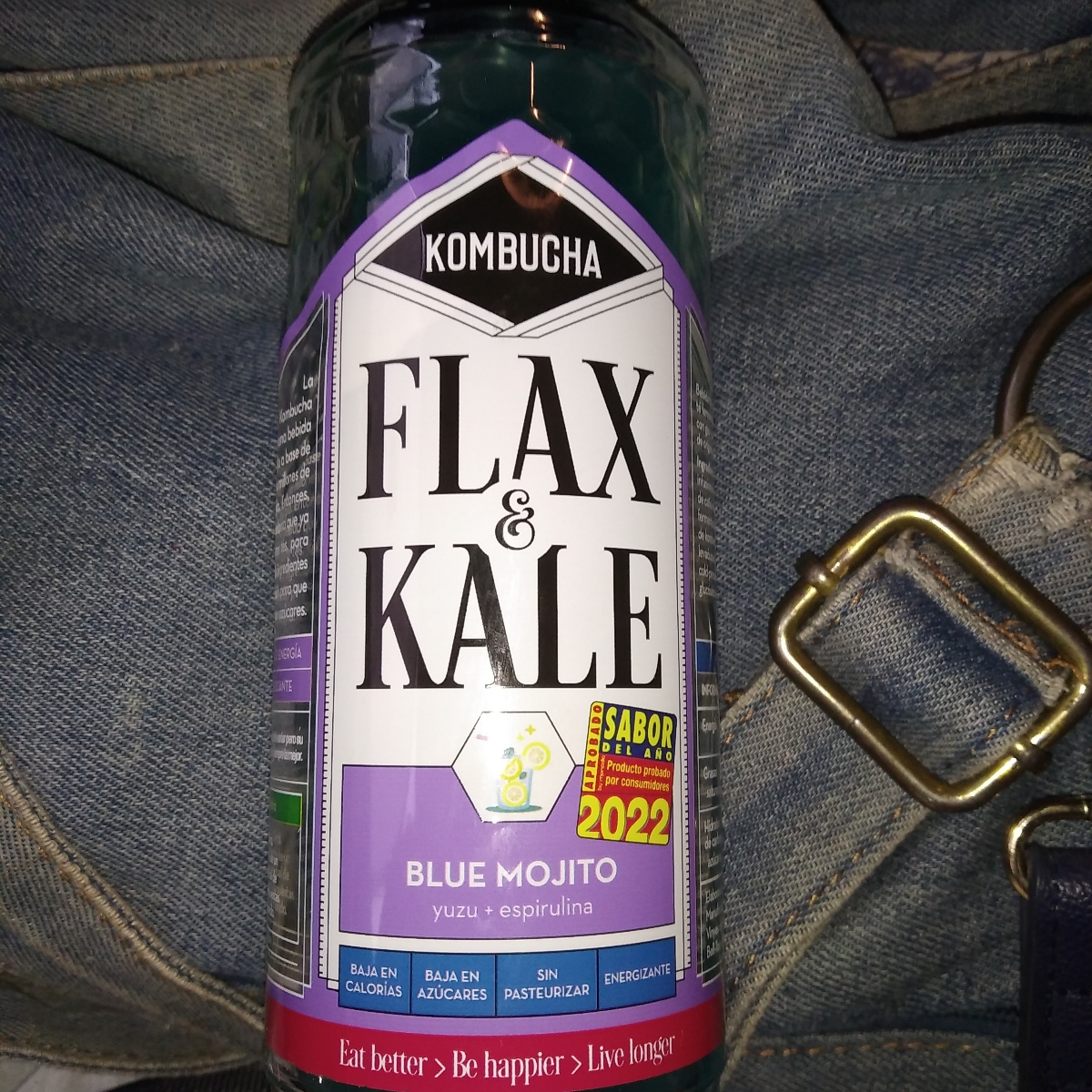 Kombucha Blue Mojito from Flax & Kale - Vegan Product Reviews & Ratings ...