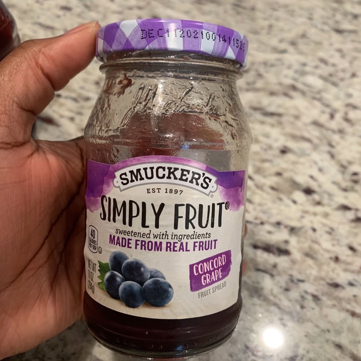Smucker's Simply Fruit Concord Grape Review | abillion