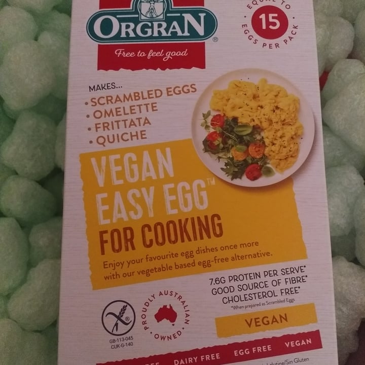 Orgran Vegan Easy Egg Review | abillion