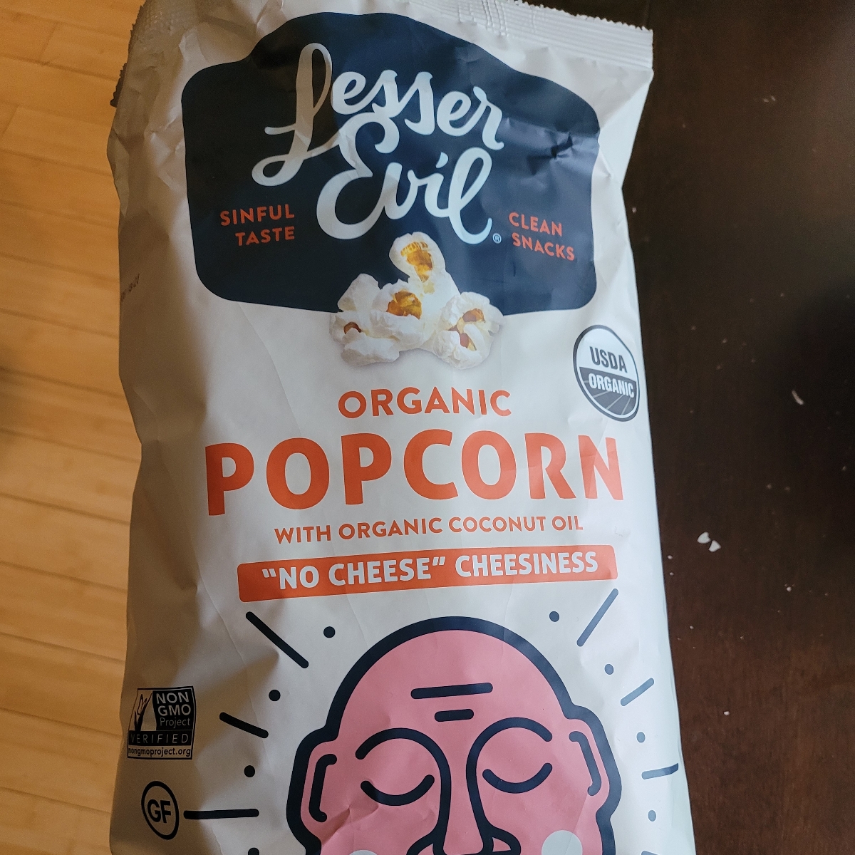 popcorn “no cheese” cheesiness from Lesser Evil Snacks - Vegan Product ...