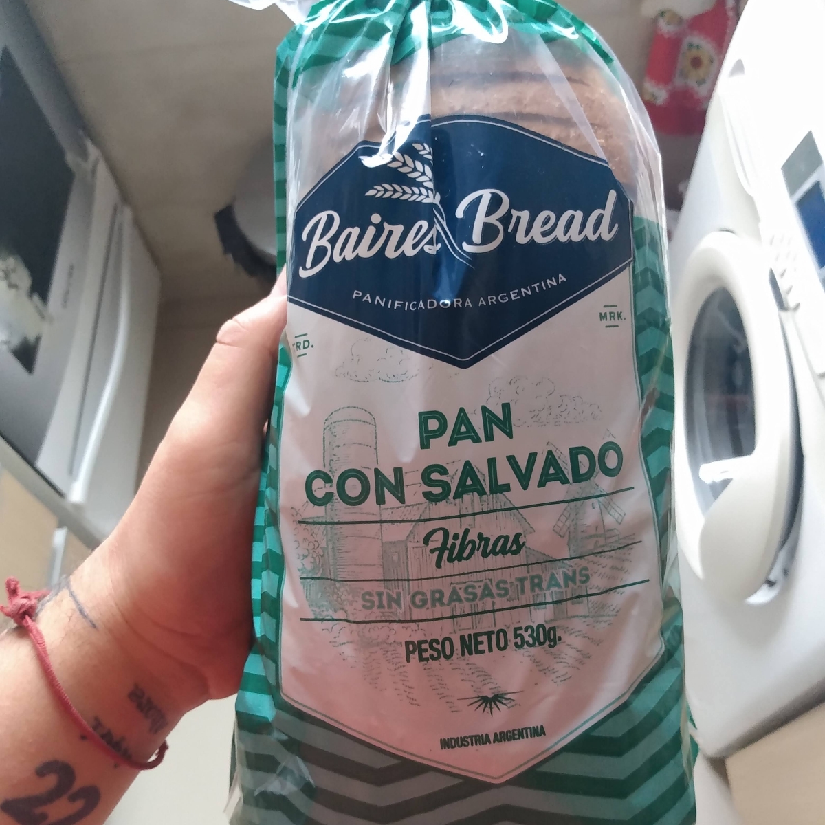 Pan lactal tipo integral from Baires bread - Vegan Product Reviews ...