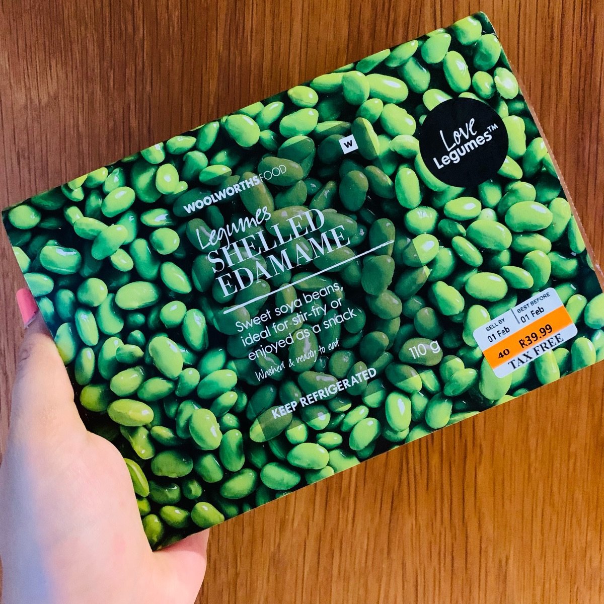 Legumes Shelled Edamame from Woolworths Food - Vegan Product Reviews ...