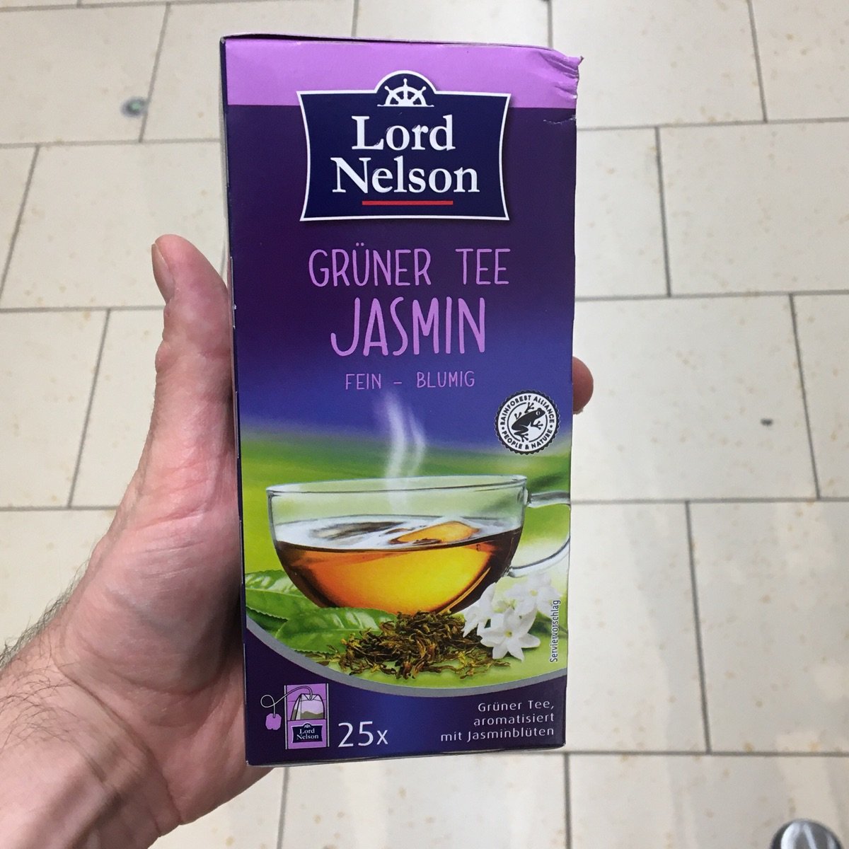 Grüner Tee mit Jasmin from Lord Nelson - Vegan Product Reviews ...