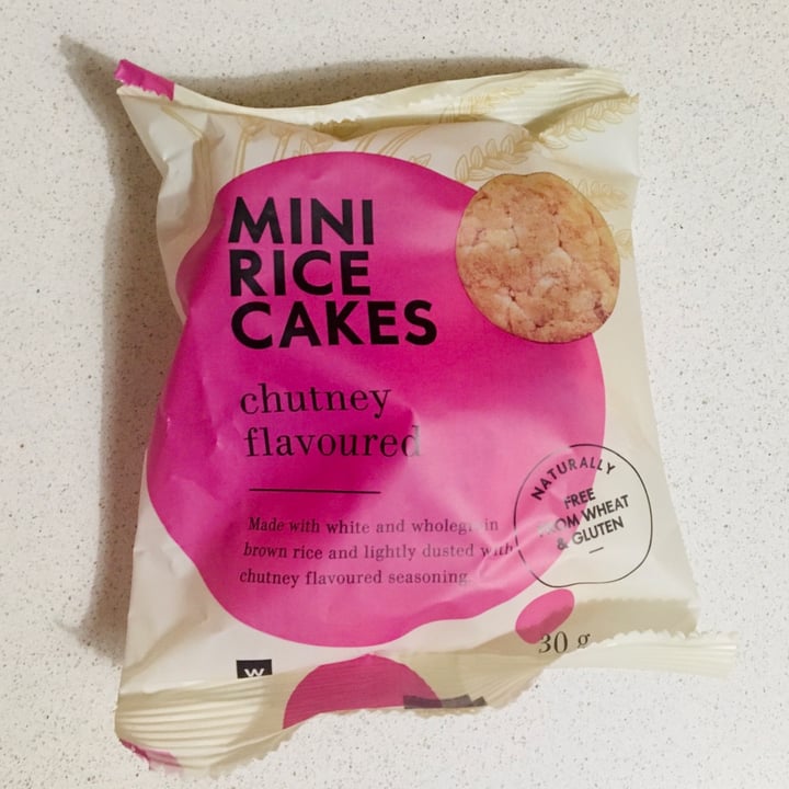 Woolworths Food Mini Rice Cakes - Chutney flavored Review | abillion