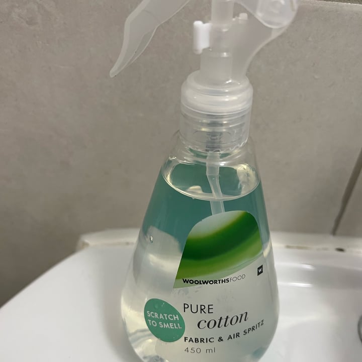 Woolworths Pure Cotton Fabric & Air Spritz Review | abillion