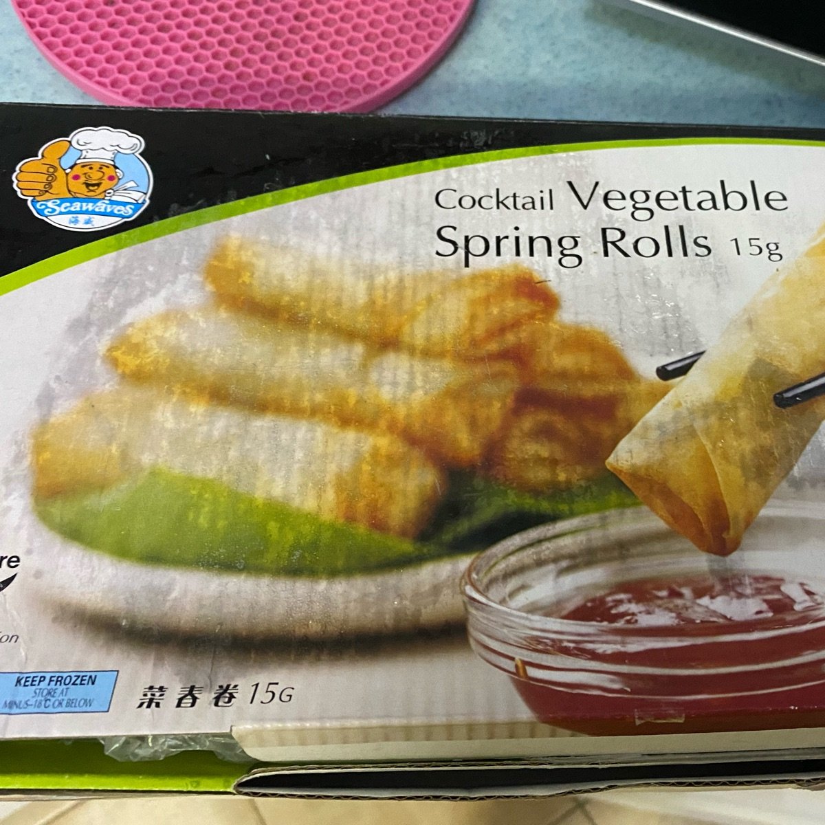Vegetarian Cocktail Spring Roll from Seawaves - Vegan Product Reviews ...
