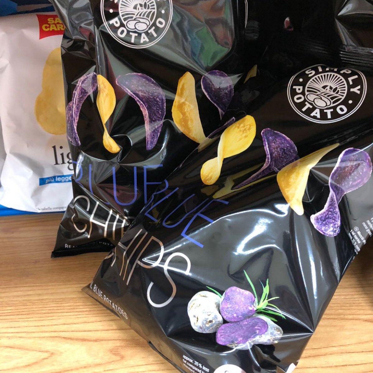 Blue chips from Simply potato - Vegan Product Reviews & Ratings | abillion