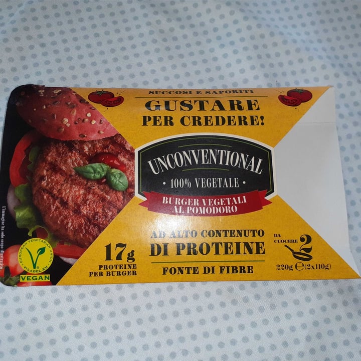 Unconventional Burger Vegetale Al Pomodoro - Tomato Burger Review ...