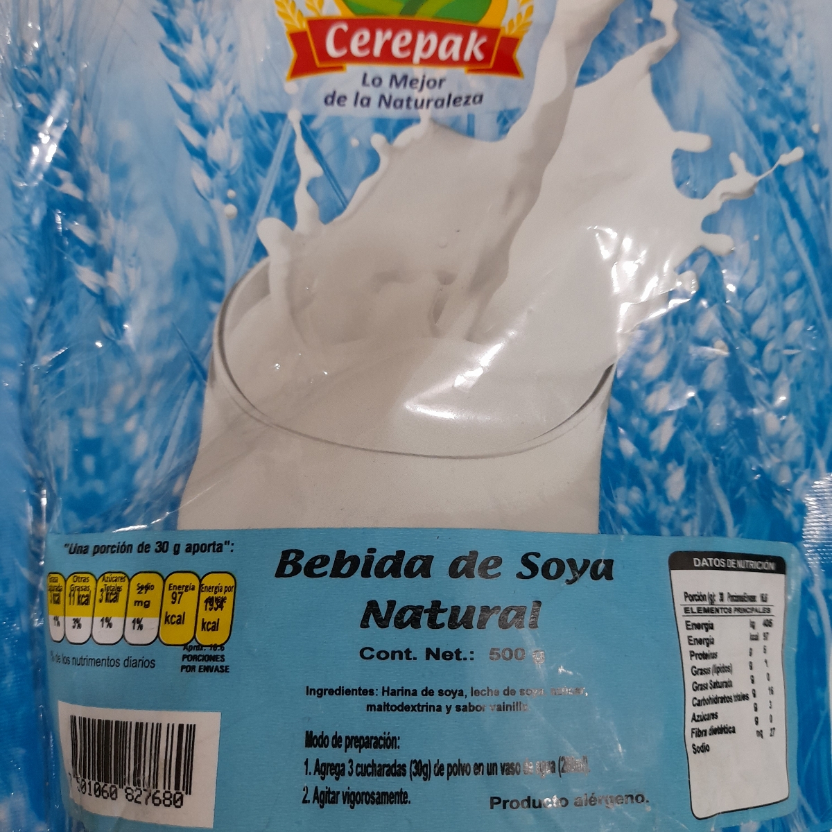 Bebida De Soya Natural Cerepak from Cerepak - Vegan Product Reviews ...
