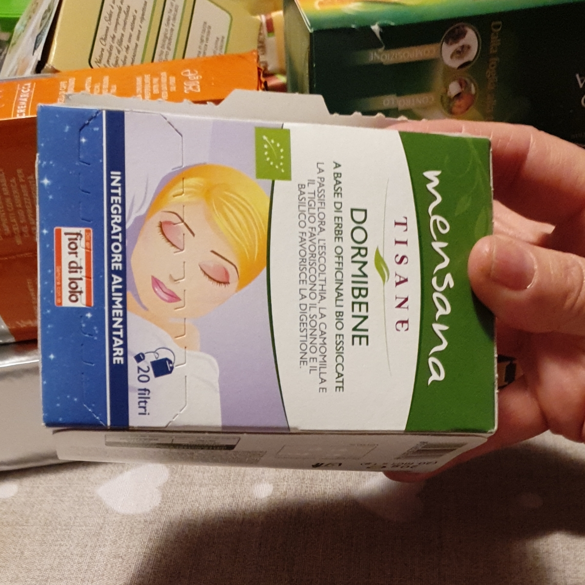 Tisana dormibene from Fior di Loto - Vegan Product Reviews & Ratings ...