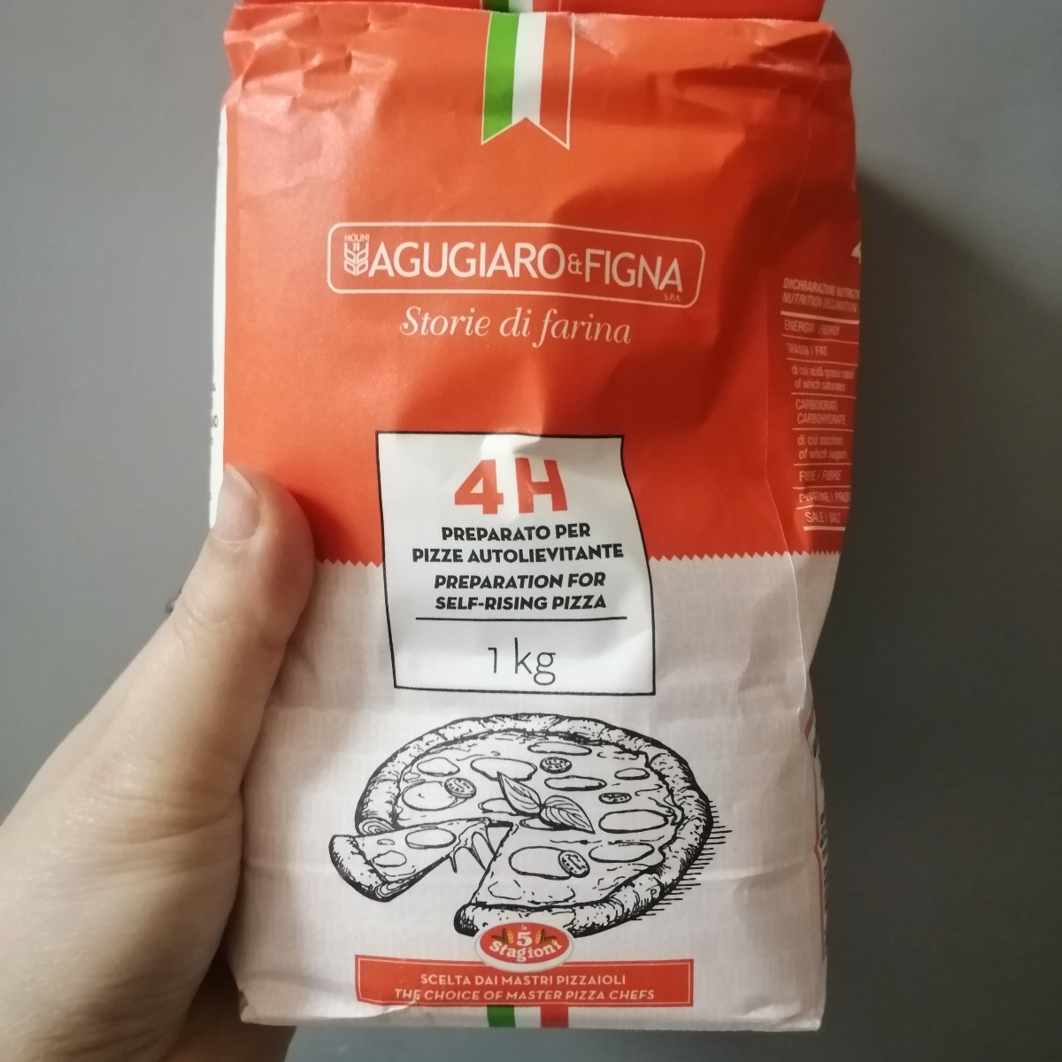 preparato pizza autolievitante 4H from Agugiaro & Figna - Vegan Product ...