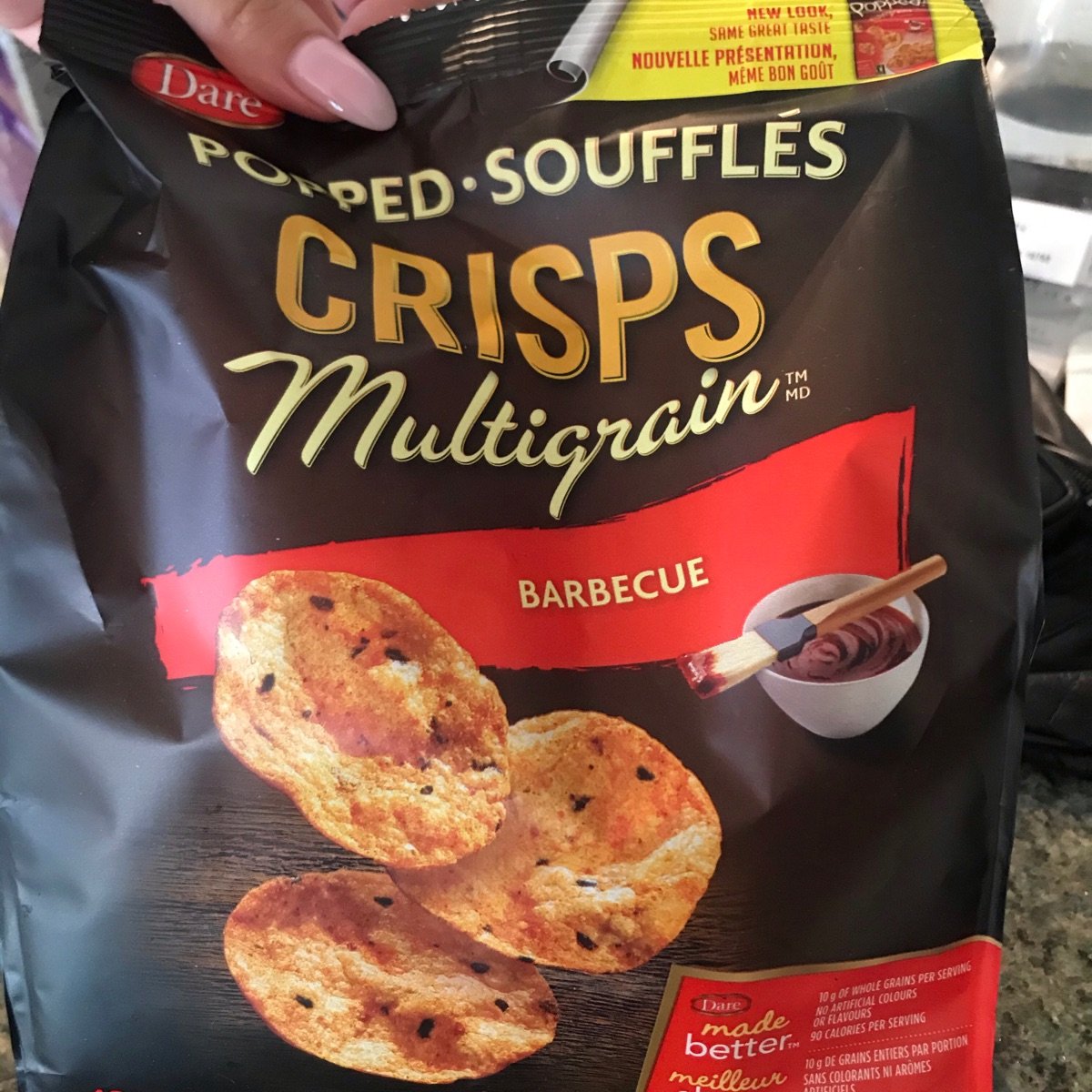 Popped Multigrain Crisps - Barbecue from Dare - Vegan Product Reviews ...