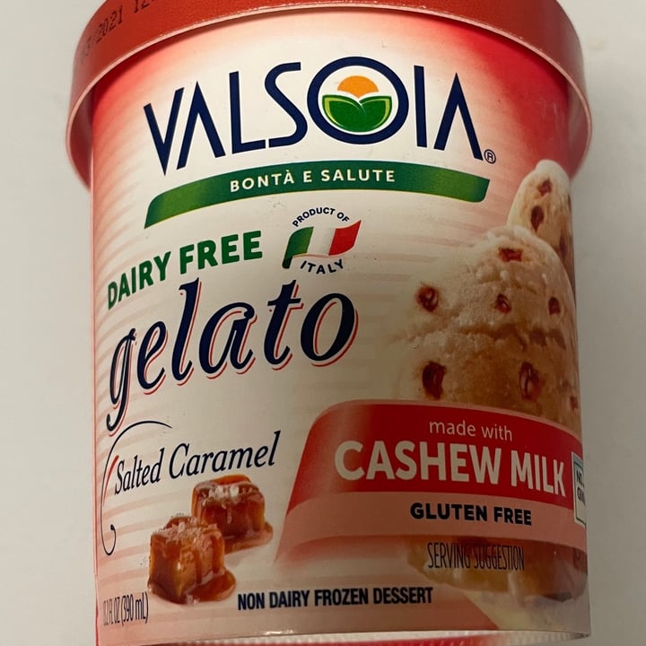 Valsoia Gelato Salted Caramel Review | abillion