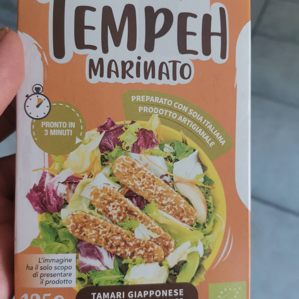 tempeh marinato tamari giapponese ed erbe mediterranee at Cambiasol ...