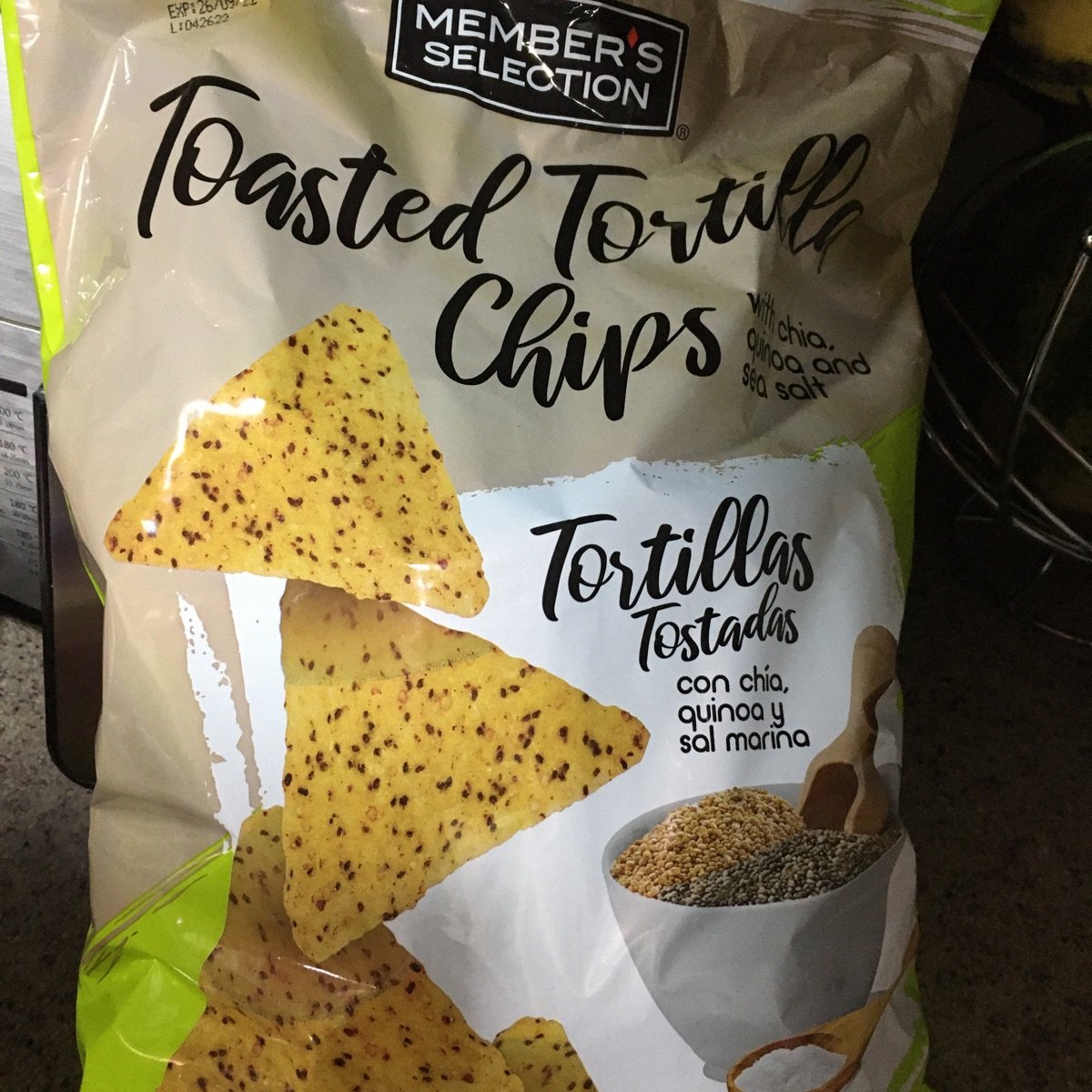 toasted tortilla chips from Member’s selection - Vegan Product Reviews ...