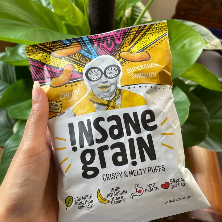 Insane Grain Cheese Supergrain Sorghum Puffs Review | abillion