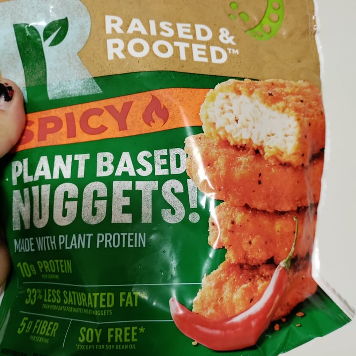 Raised & Rooted Plant-based nuggets! - Spicy 🌶 Review | abillion