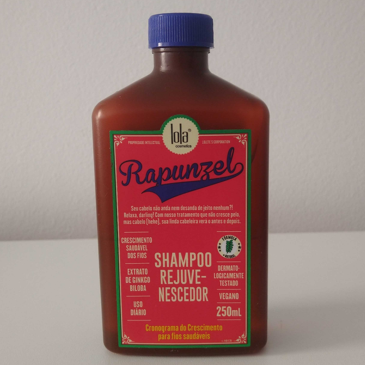 Rapunzel shampoo from Lola Cosmetics - Vegan Product Reviews & Ratings ...