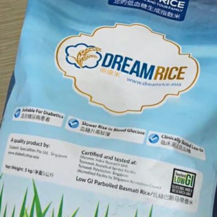 dibetic specialities Low GI Dream Rice Review | abillion