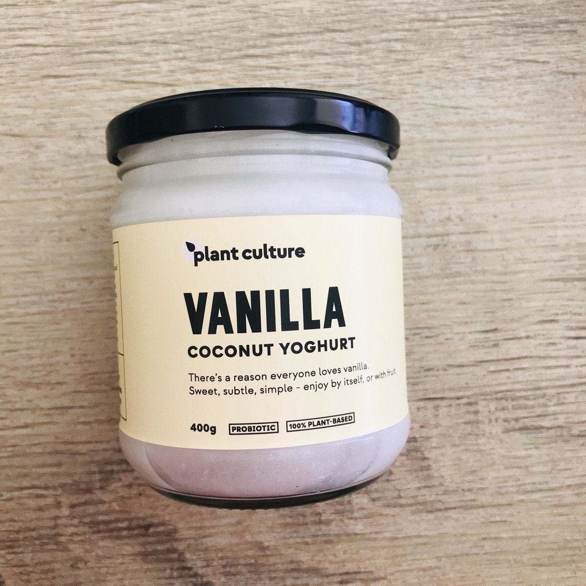vanilla coconut yoghurt from plant culture - Vegan Product Reviews ...