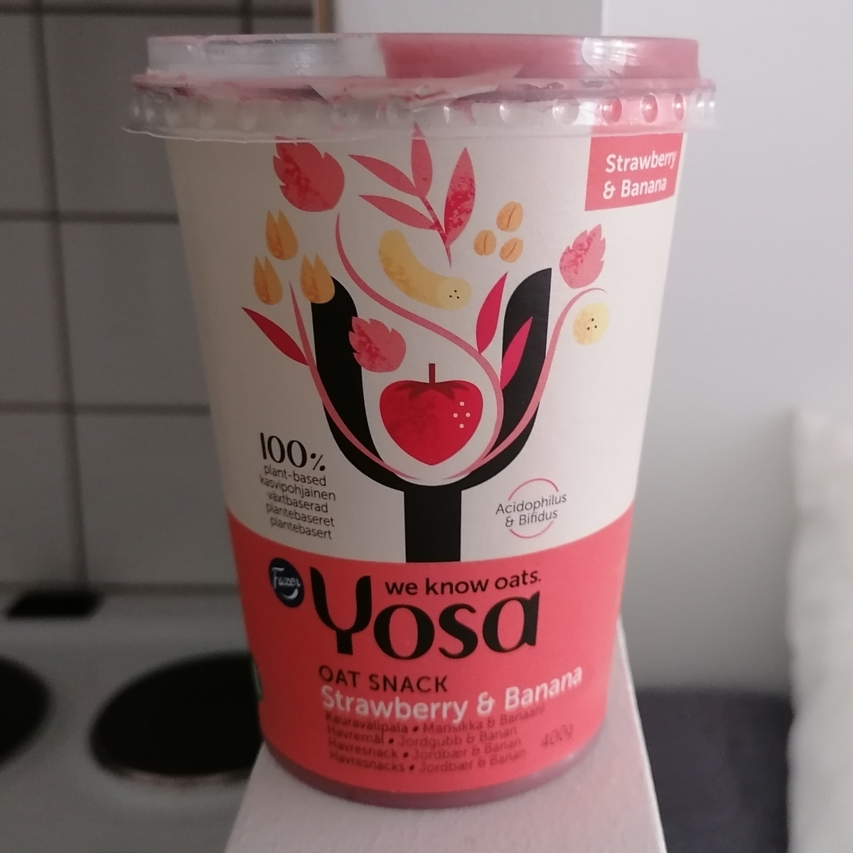 Yosa Oat Snack Strawberry & Banana Reviews | abillion