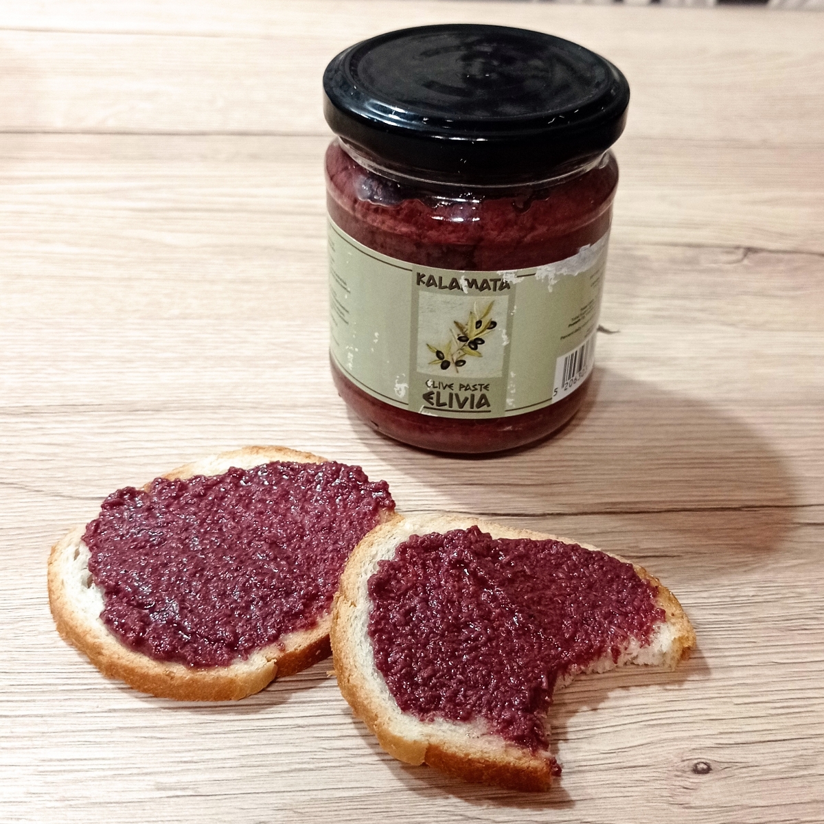 Kalamata olive paste elivia from Tripsas SA Olive Company - Vegan ...