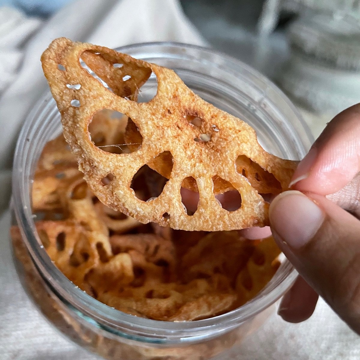 Fried Lotus Root from Gin Thye - Vegan Product Reviews & Ratings | abillion