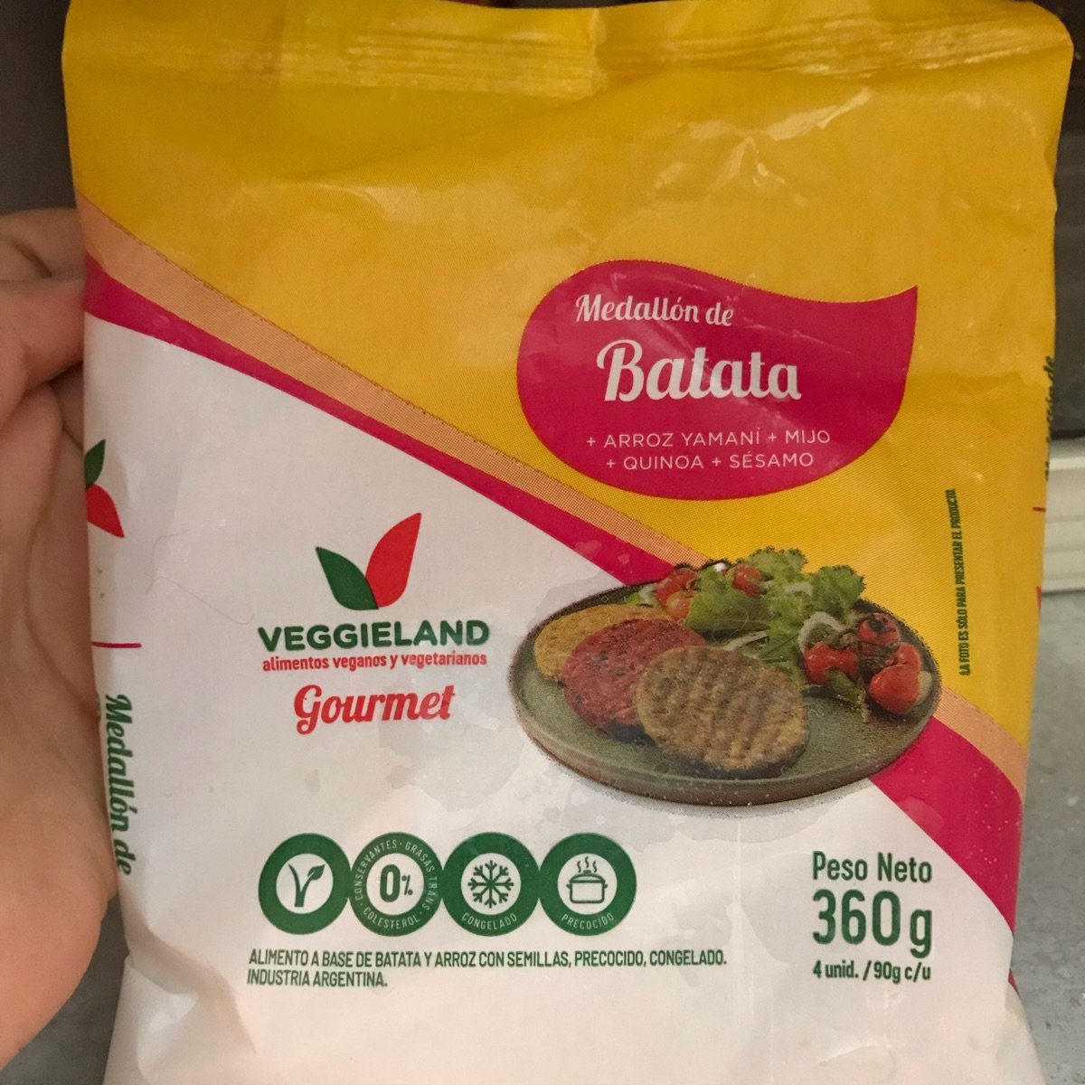 Medallón De Batata Gourmet from Veggieland - Vegan Product Reviews ...