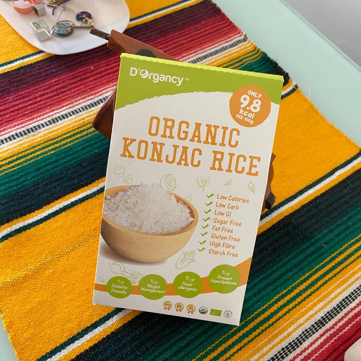 D’Organcy Organic Konjac Rice Review | abillion