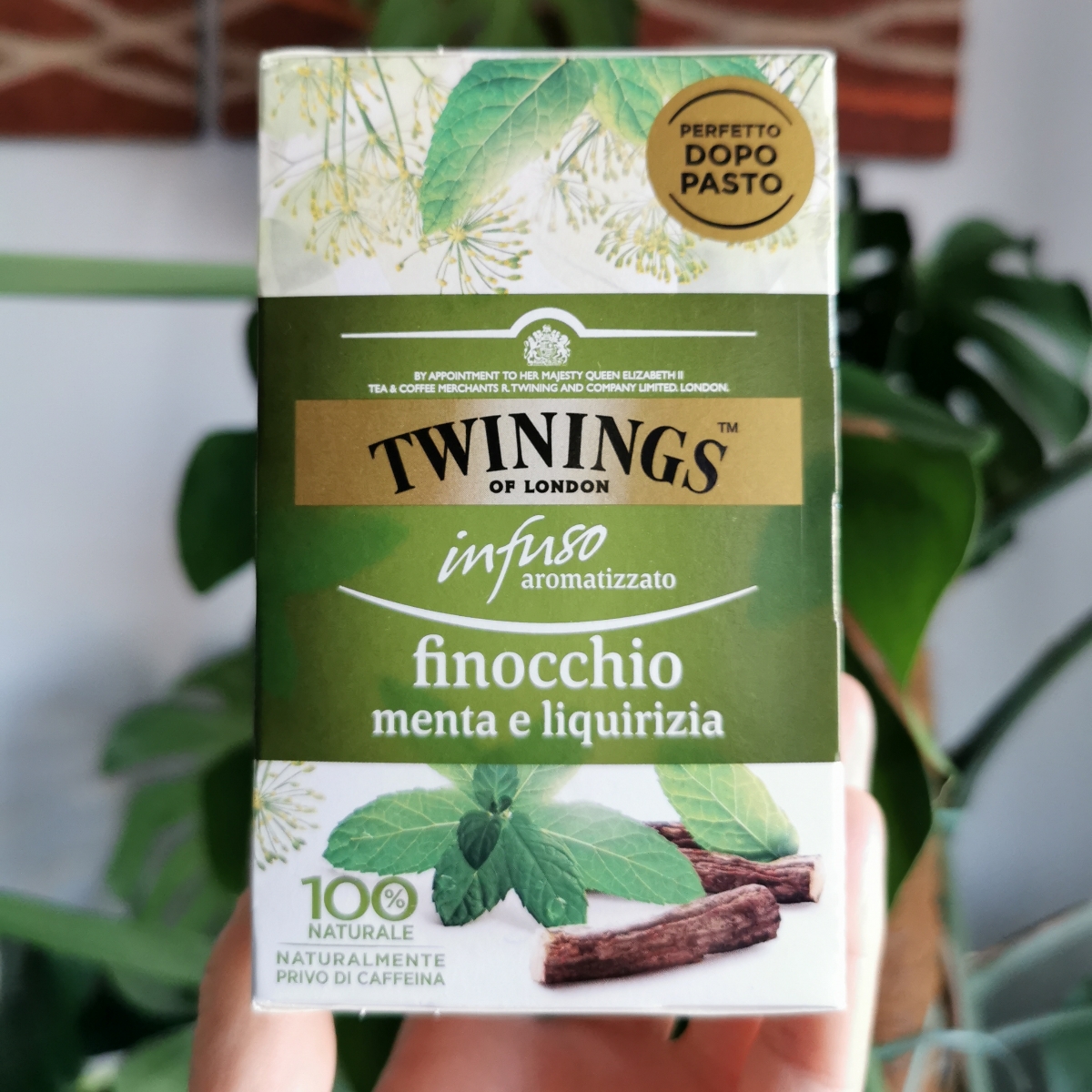 Infuso finocchio, menta e liquirizia from Twinings - Vegan Product ...