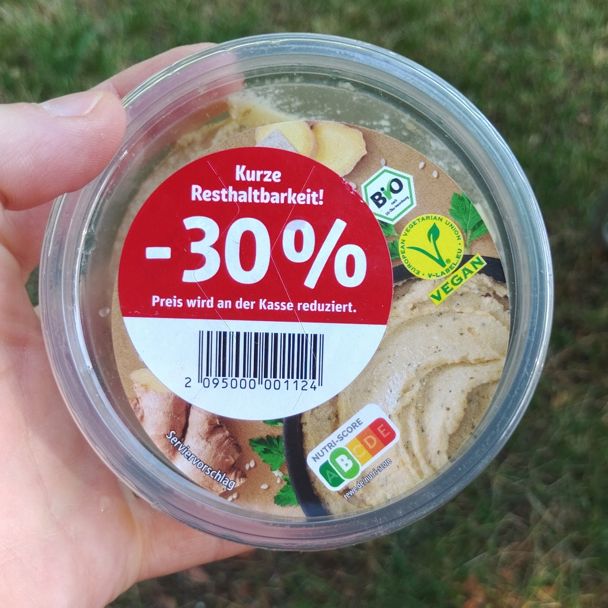 Ingwer Hummus from Rewe Bio - Vegan Product Reviews & Ratings | abillion