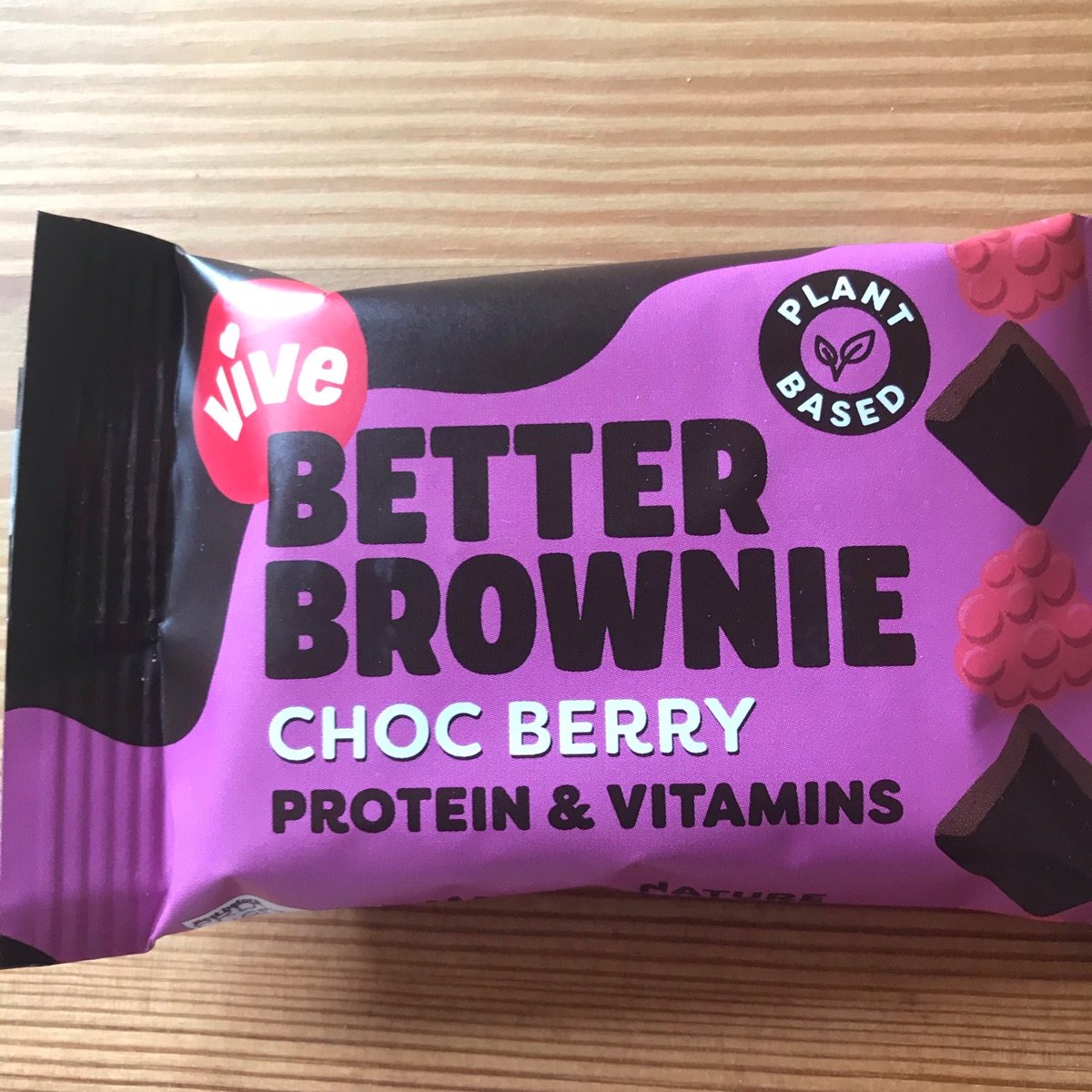 Better Brownie Choc Berry from Vive - Vegan Product Reviews & Ratings ...