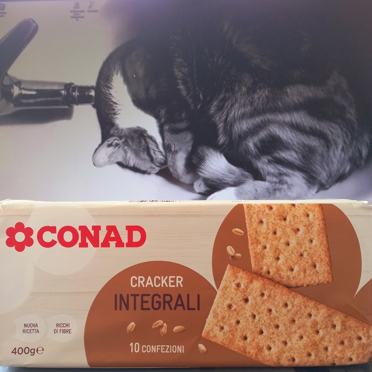 Crackers integrali from Conad - Vegan Product Reviews & Ratings | abillion