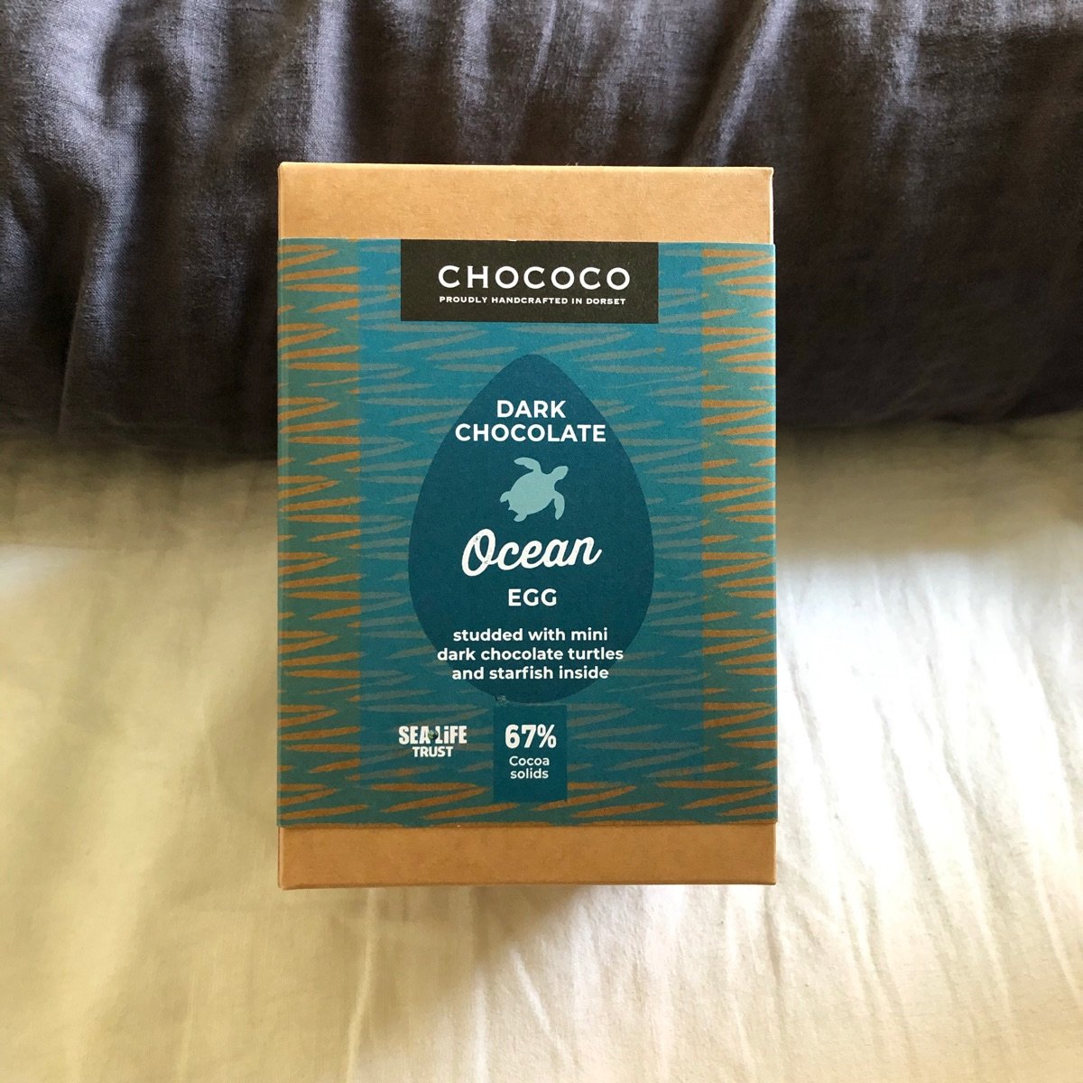 Dark Chocolate Ocean Egg from Chococo - Vegan Product Reviews & Ratings ...